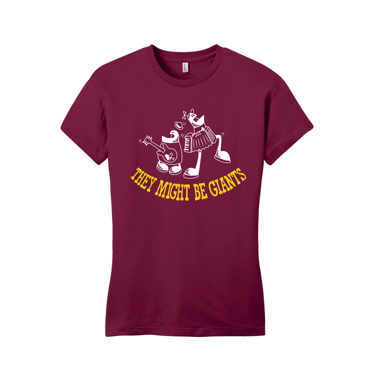 Homestar Runner Shirt on Maroon (Women's) – They Might Be Giants