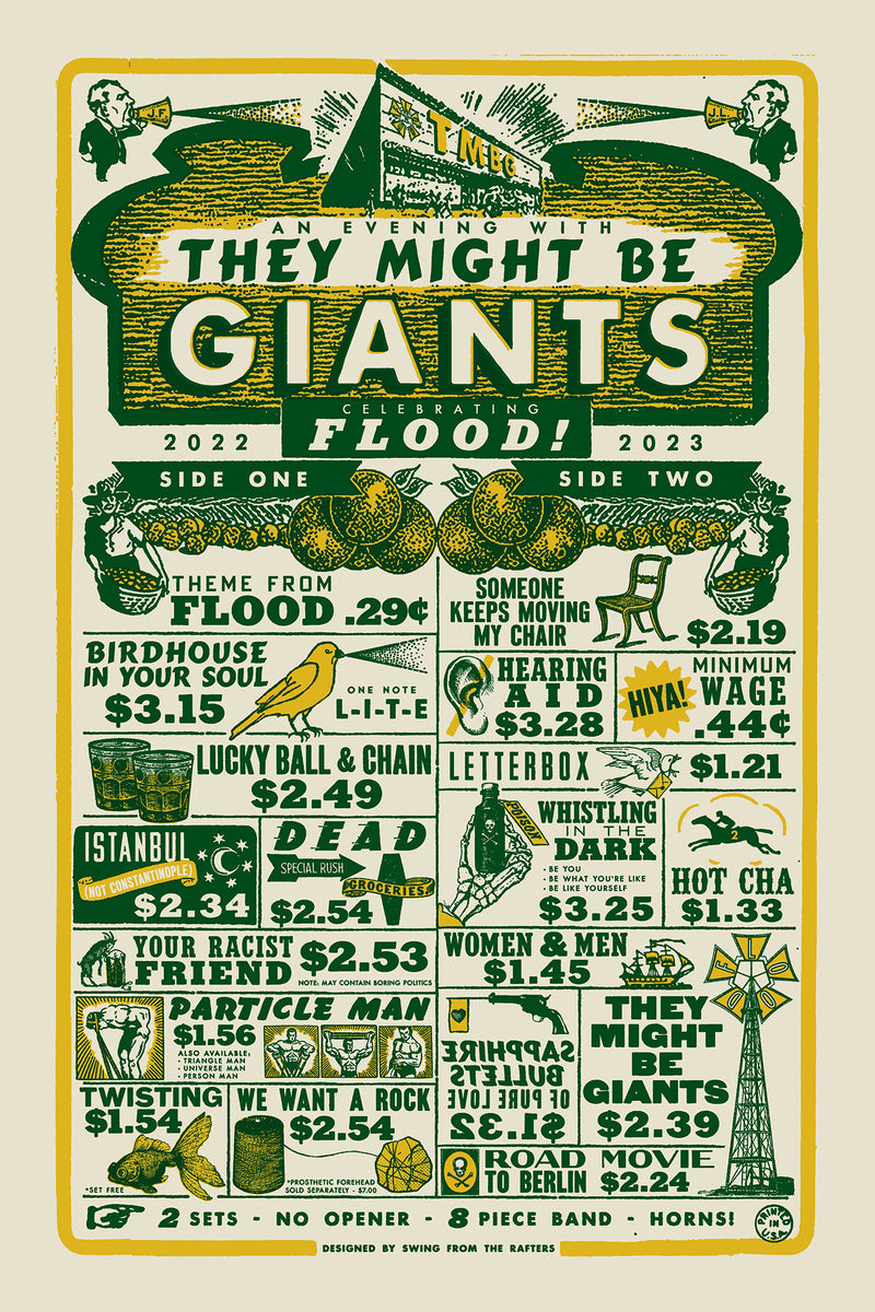 Flyer Poster – They Might Be Giants