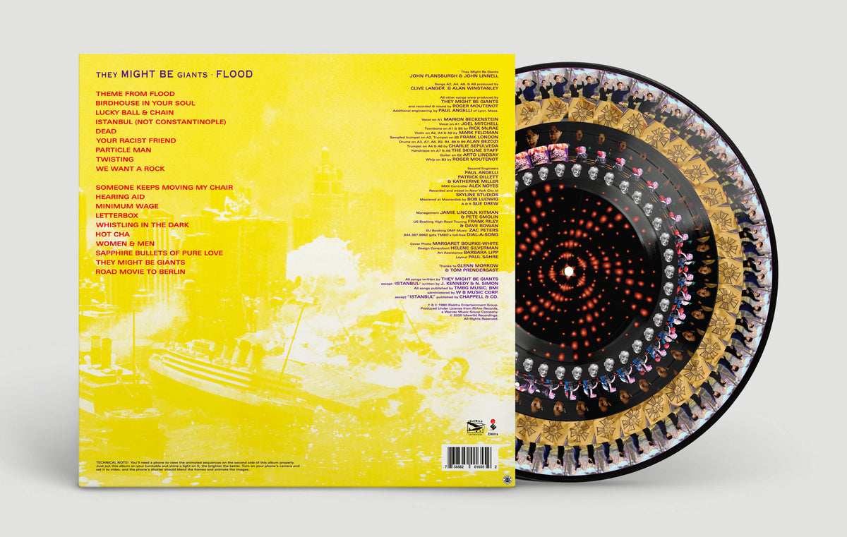 Flood Picture Disc Vinyl Re-Issue – They Might Be Giants