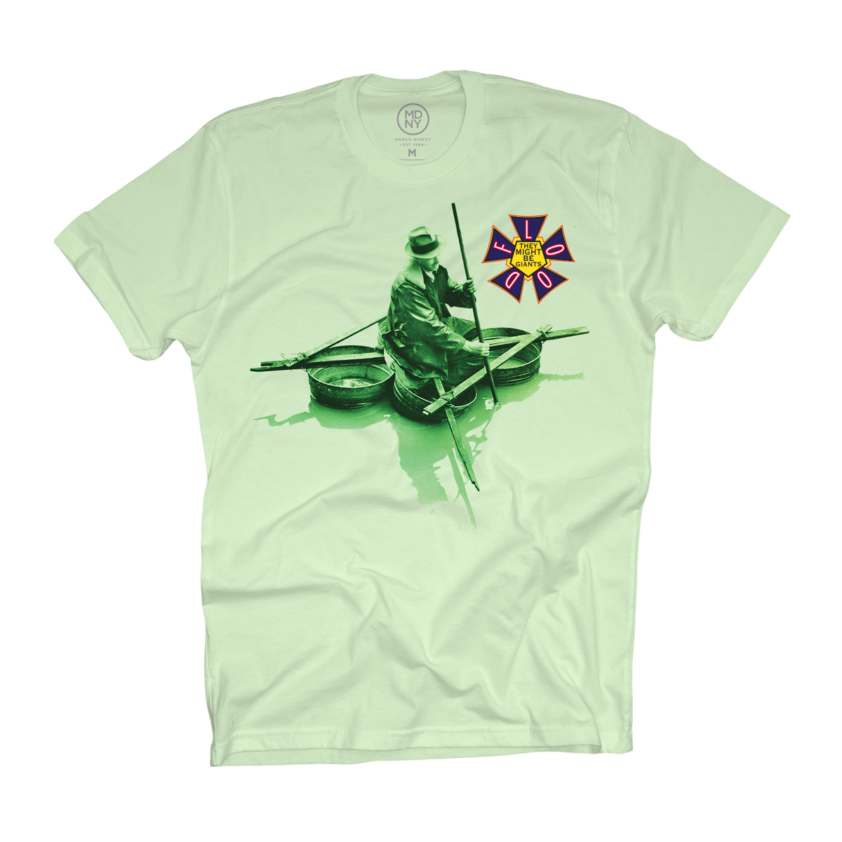 The Flood Album Cover T-Shirt (Unisex) – They Might Be Giants